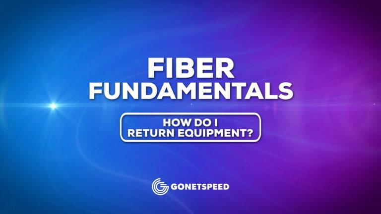 How do I return my equipment? | GoNetspeed